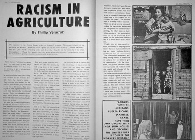 "Racism in Agriculture: Racismo en la Agricultura"